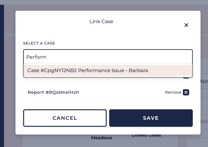 Link Related Cases – AllVoices