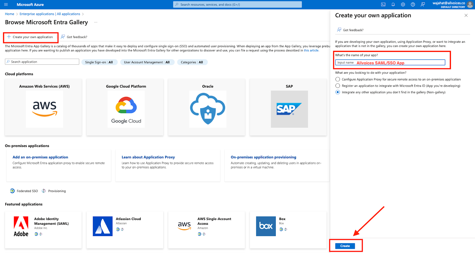 Microsoft Entra SSO Guide – AllVoices