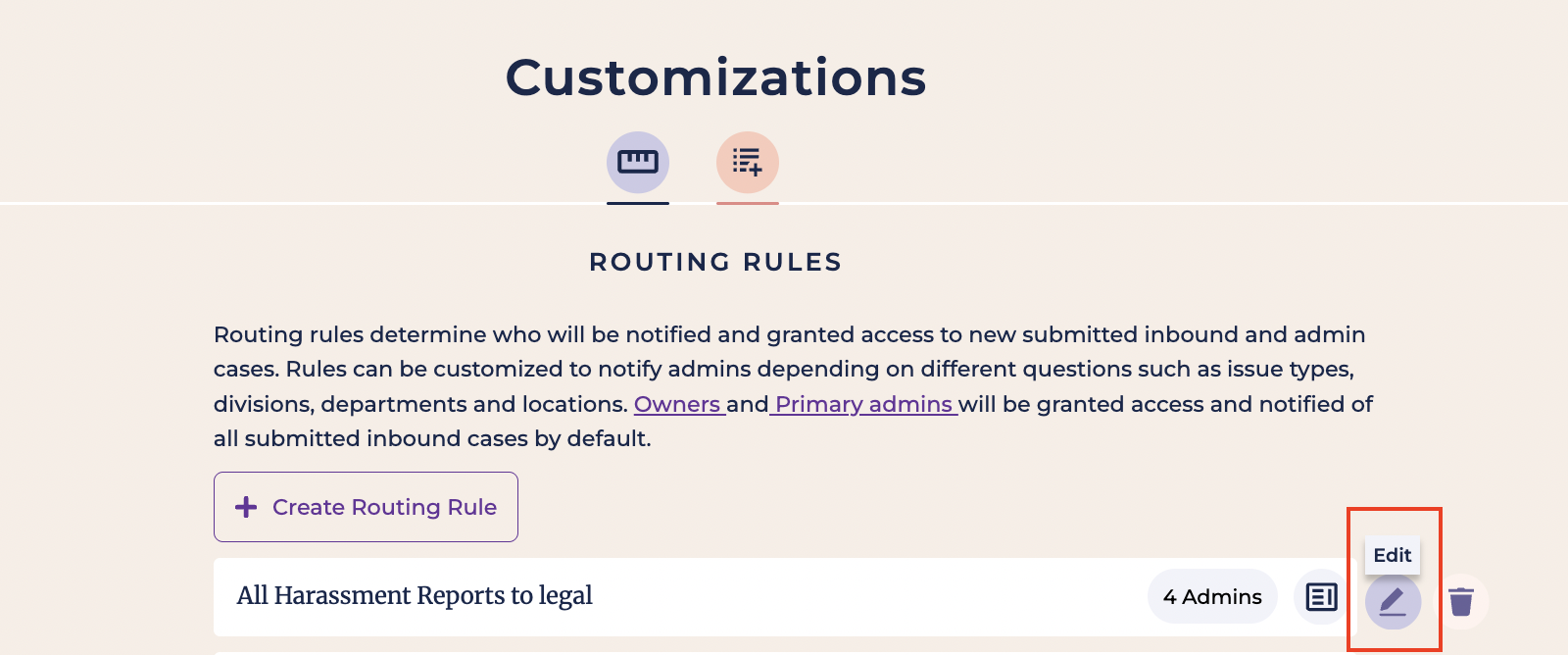 Setting Up Routing Rules – AllVoices