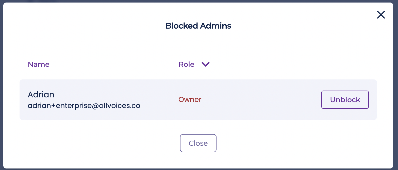 Managing Case Access – AllVoices